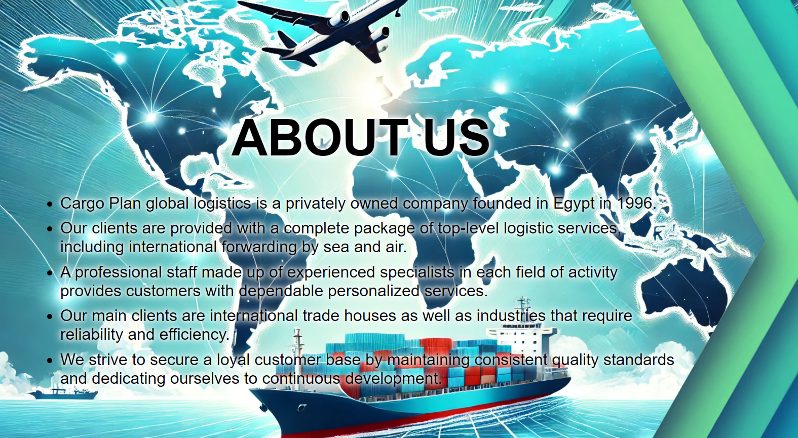 Cargo Plan Global Logistics - Freight Forwarding Company Profile ...