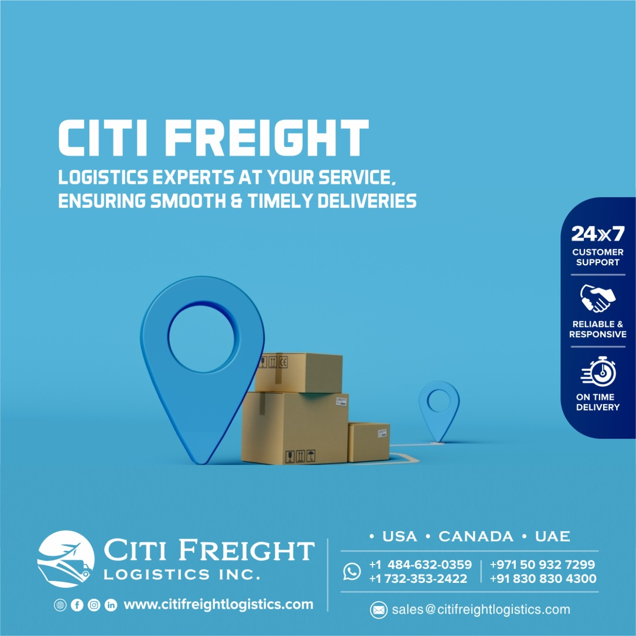CITI FREIGHT LOGISTICS INC. - Freight Forwarding Company Profile ...
