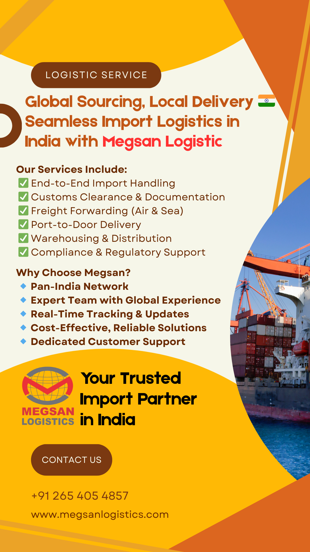 MEGSAN LOGISTICS PRIVATE LIMITED-JCtrans Platform