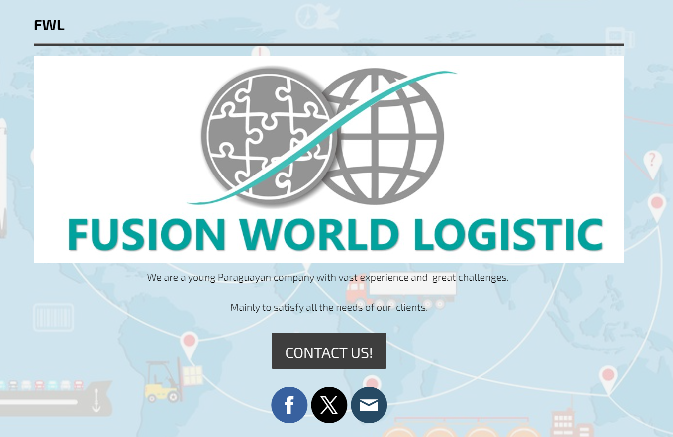 FUSION WORLD LOGISTIC SRL-JCtrans Network