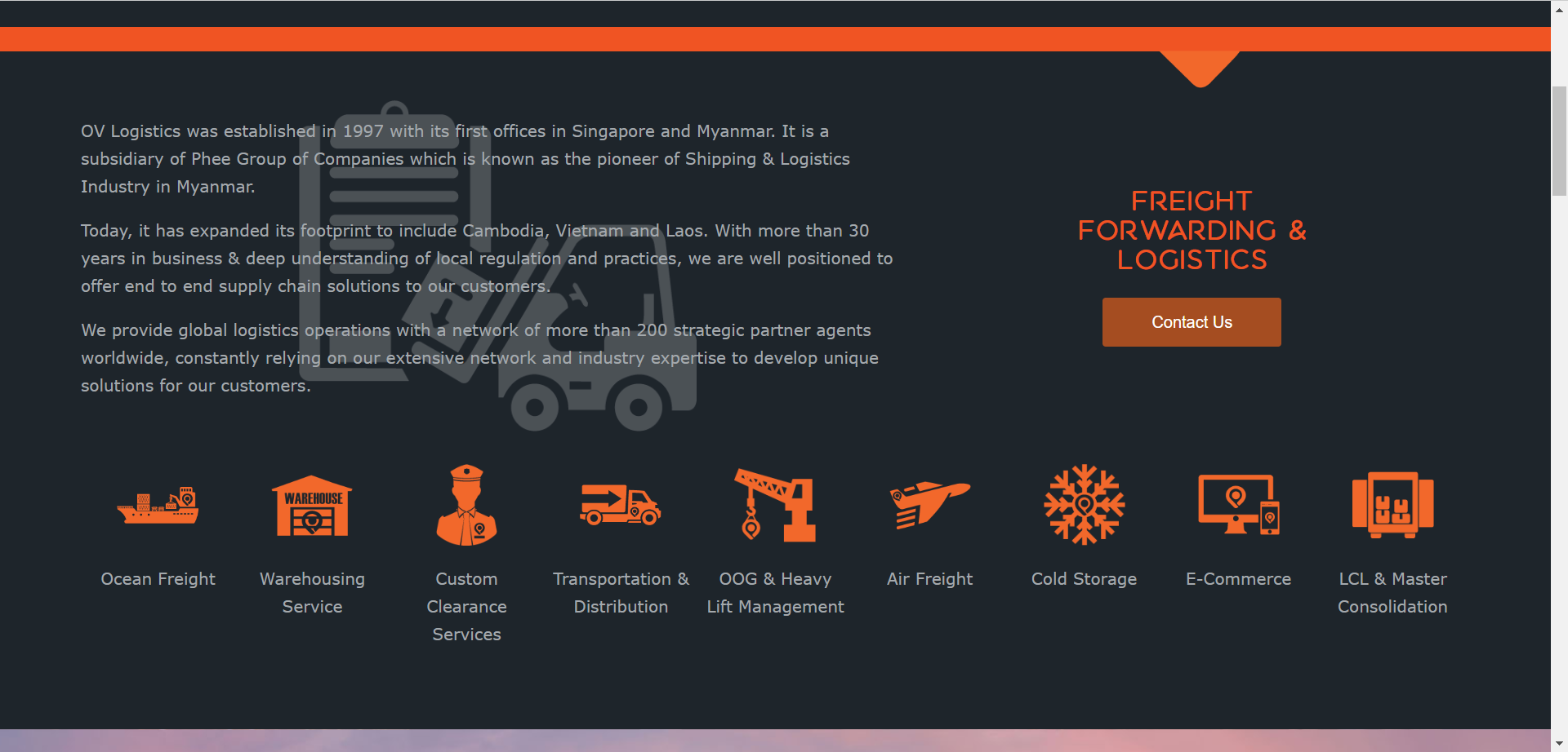 OV LOGISTICS (CAMBODIA) LTD.-JCtrans Network