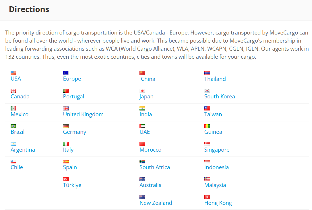 MOVE CARGO LLC-JCtrans Network